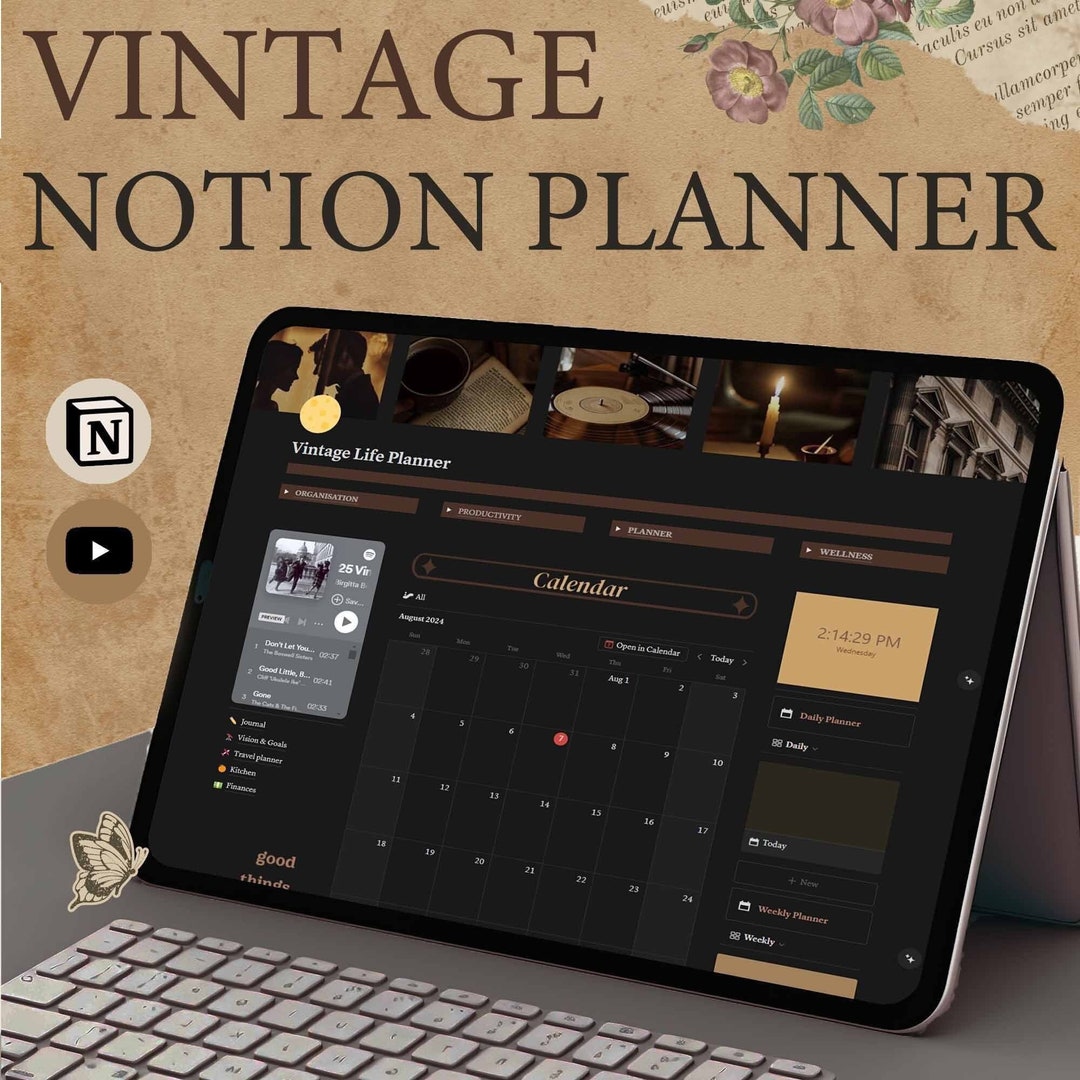 Notion Life Planner Notion All in One Planner Ultimate Notion Planner ...