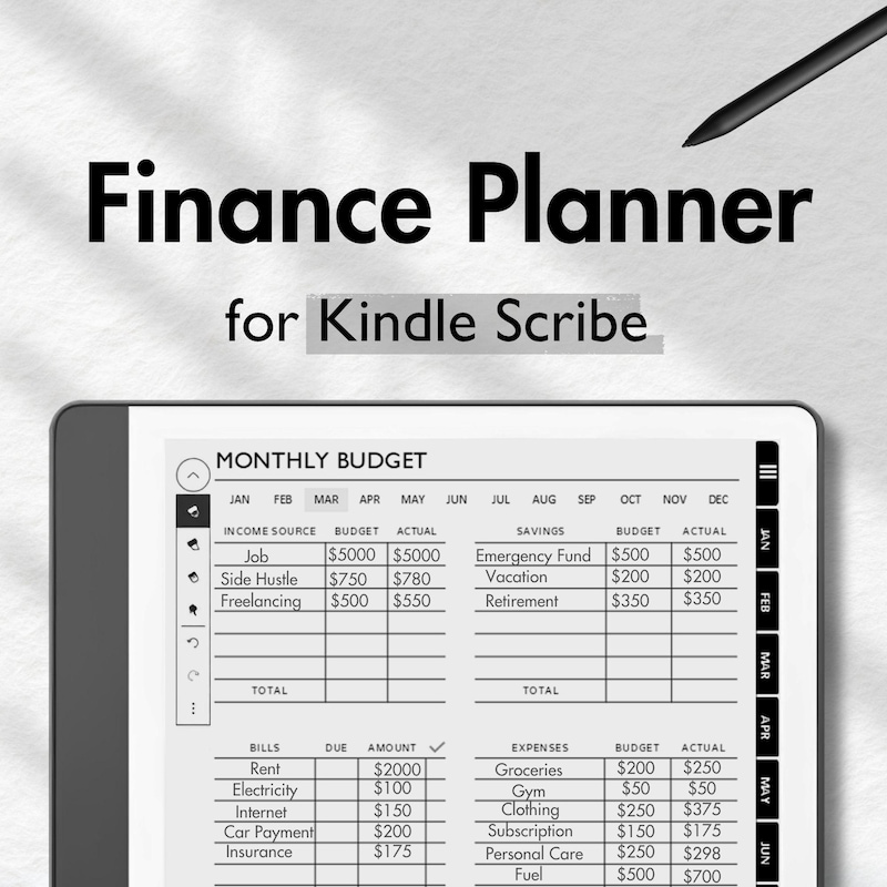 Budget Scribe - Etsy
