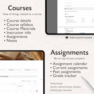 Notion Student Planner Notion Academic Planner School Notion Life ...