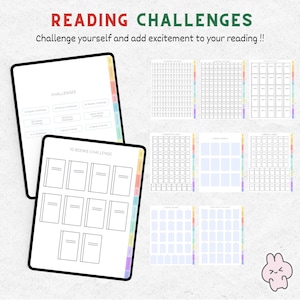 Digital Reading Journal Digital Reading Log Goodnotes Book Tracker ...