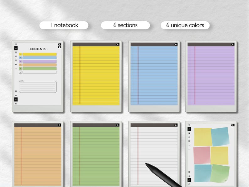 Legal Pad for Remarkable Paper Pro, Templates for Remarkable, Legal ...