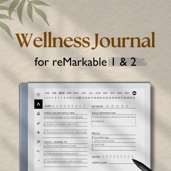 Wellness Journal - Etsy UK