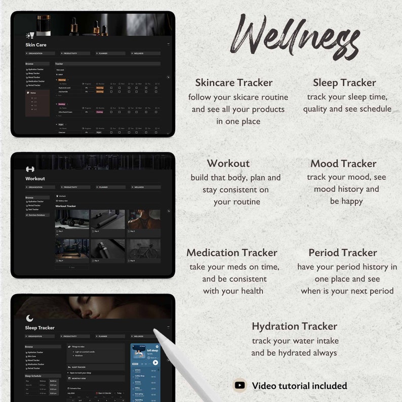 2025 Notion Template Notion Life Planner Notion All in One Planner Aesthetic Notion Ultimate ...