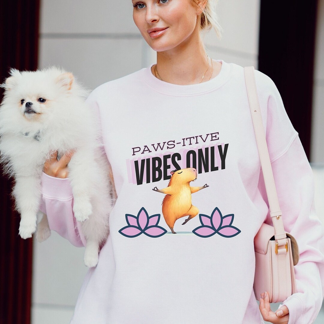 Capybara, Capybara Shirt, Positive Vibes, Trending Now Capybara, Yoga ...