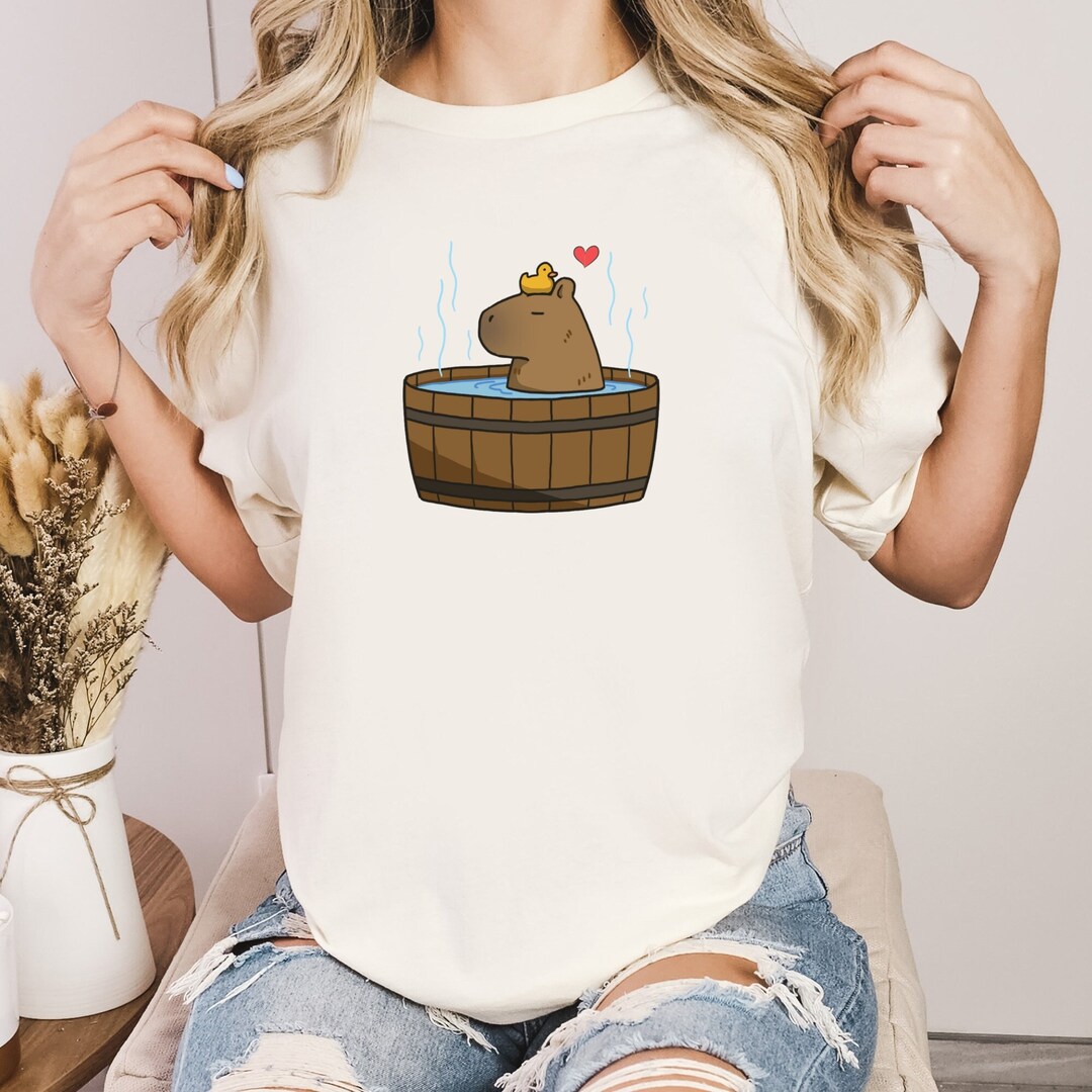 Capybara Shirt Capybara Tee Capybara T Shirt Cute - Etsy