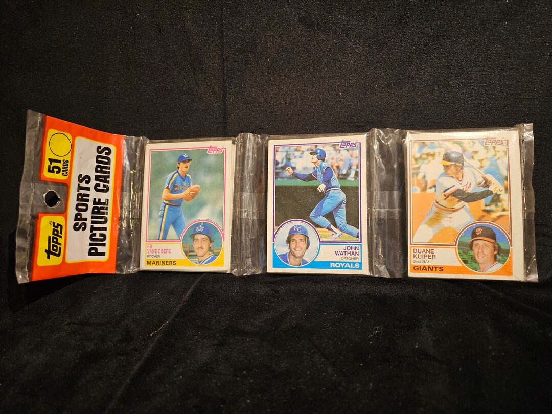 1983 Topps Baseball Cards - Etsy
