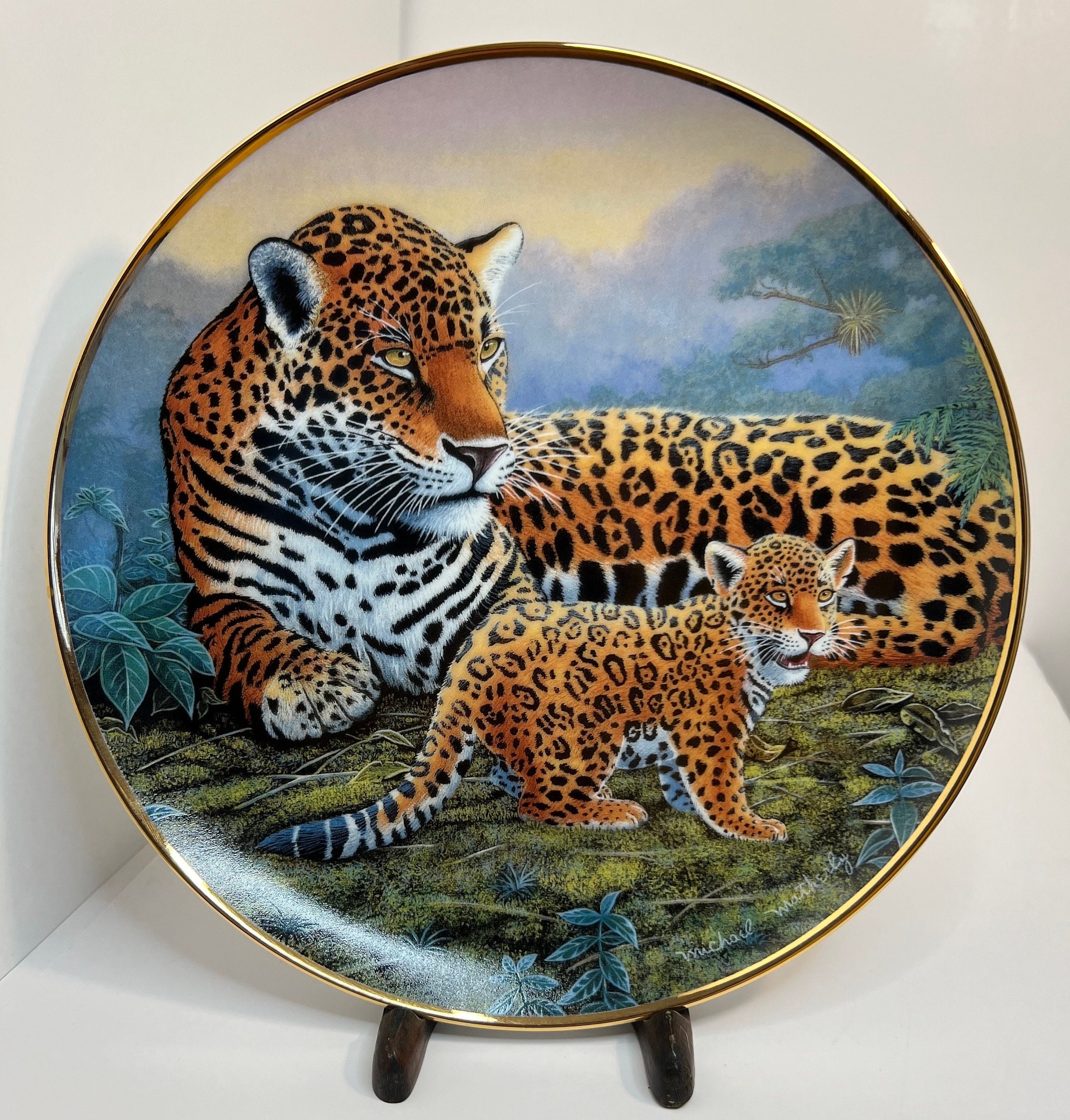 Limited Edition 1992 National Wildlife Federation Fine Porcelain Plate ...