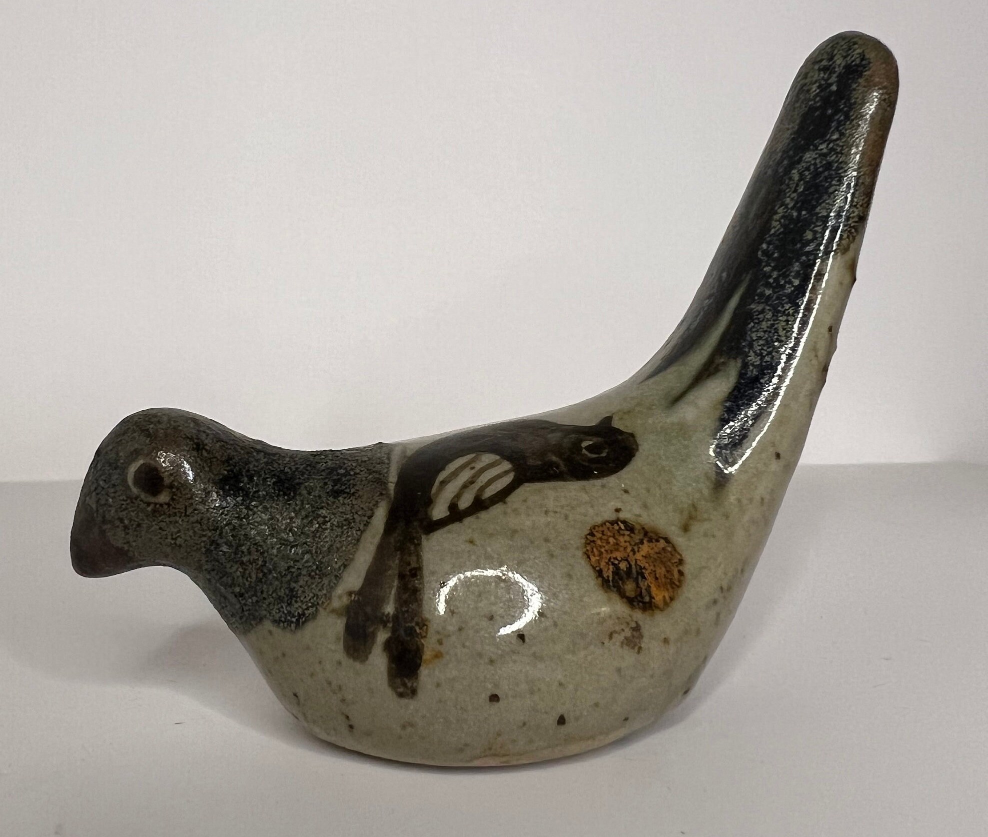 Vintage Fold Art Pottery Bird // 3 - Etsy