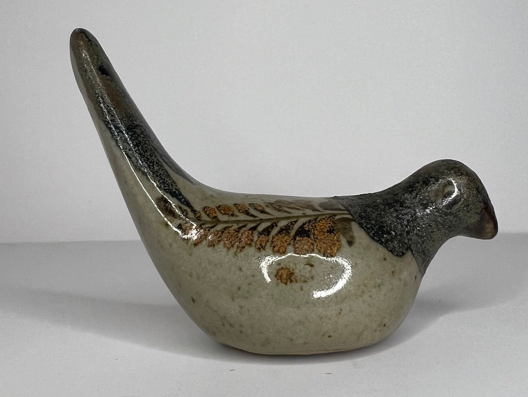 Vintage Fold Art Pottery Bird // 3 - Etsy