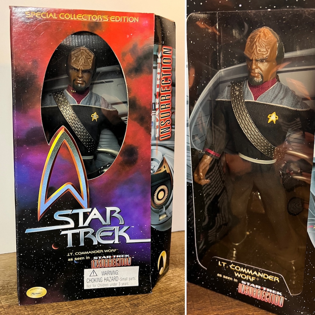 Vintage 1998: Star Trek Insurrection LT Commander Worf; Special ...