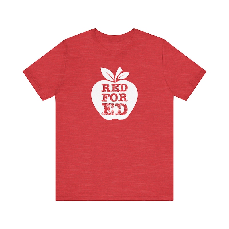 Red for Ed Tshirt - Etsy
