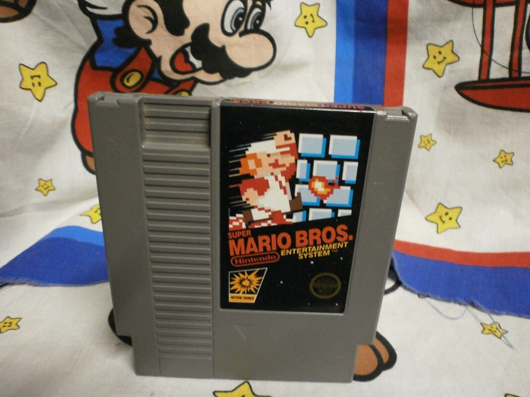 Super Mario Bros NES Game - Etsy
