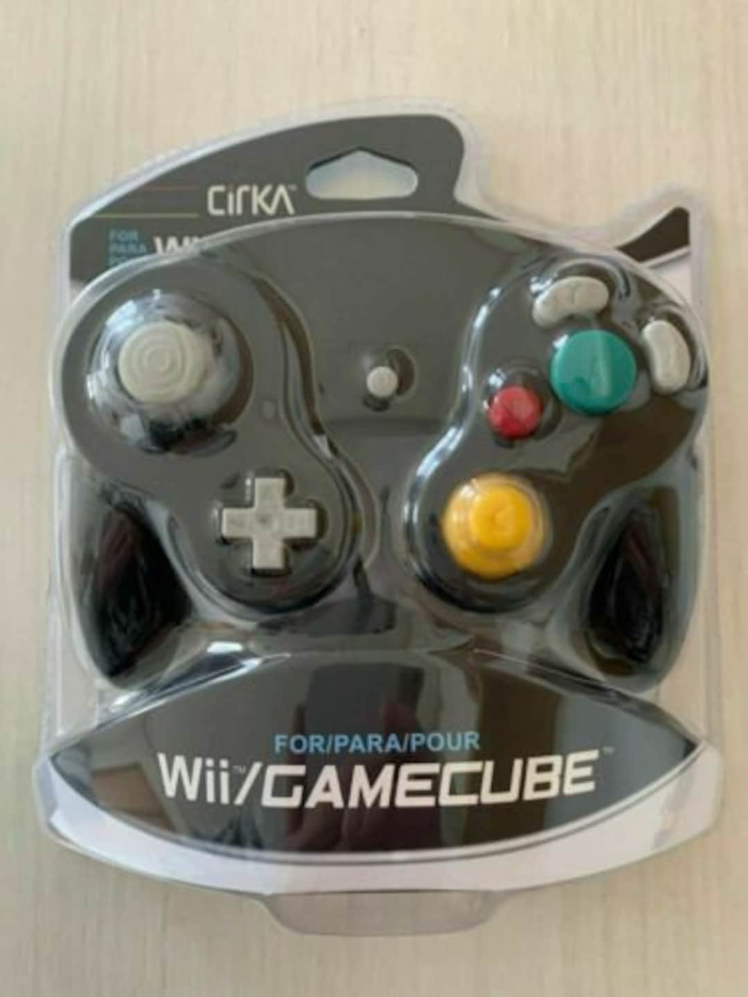 Nintendo Wii/gamecube Cirka Controller black - Etsy