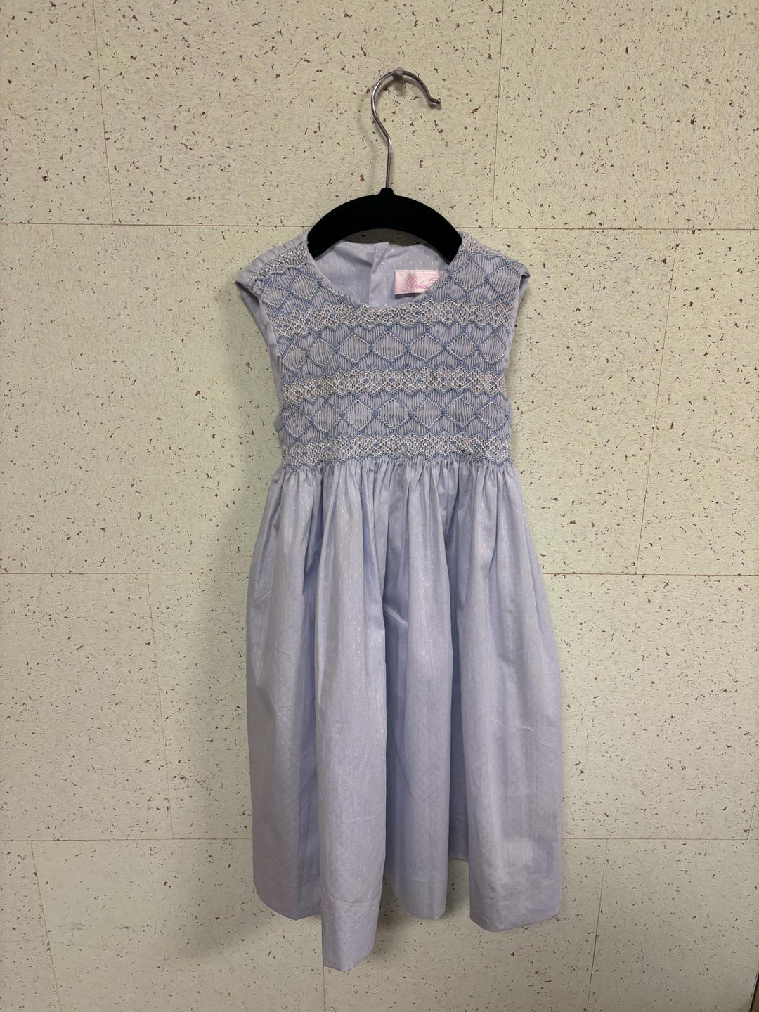 SOPHIE DESS Vintage Blue Dress With Blue Smocking- 2 Years - Etsy