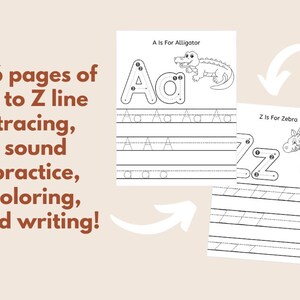 ABC Writing + Tracing Worksheets, Alphabet Tracing, Preschool Worksheet ...