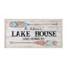 Custom Lake House Canvas Sign, Personalized Lake House Sign, Lake House ...