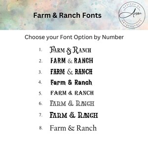 Rustic Horse Ranch Sign, Personalized Ranch Wall Art Decor Canvas ...