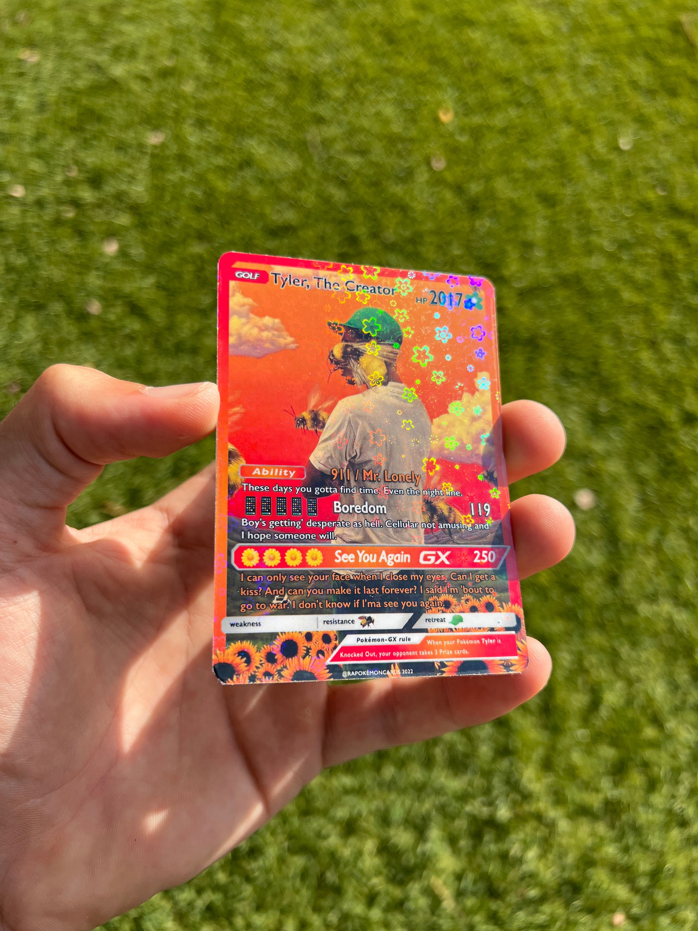 Tyler, the Creator full Discography Pokémon Style PACK Cards - Etsy