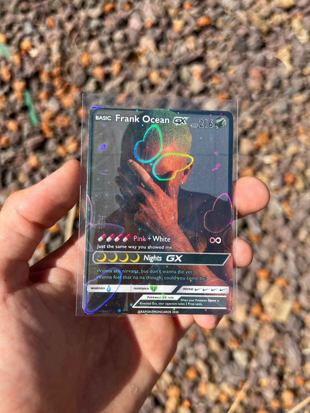 Frank Ocean blond Pokémon Style GX Card - Etsy