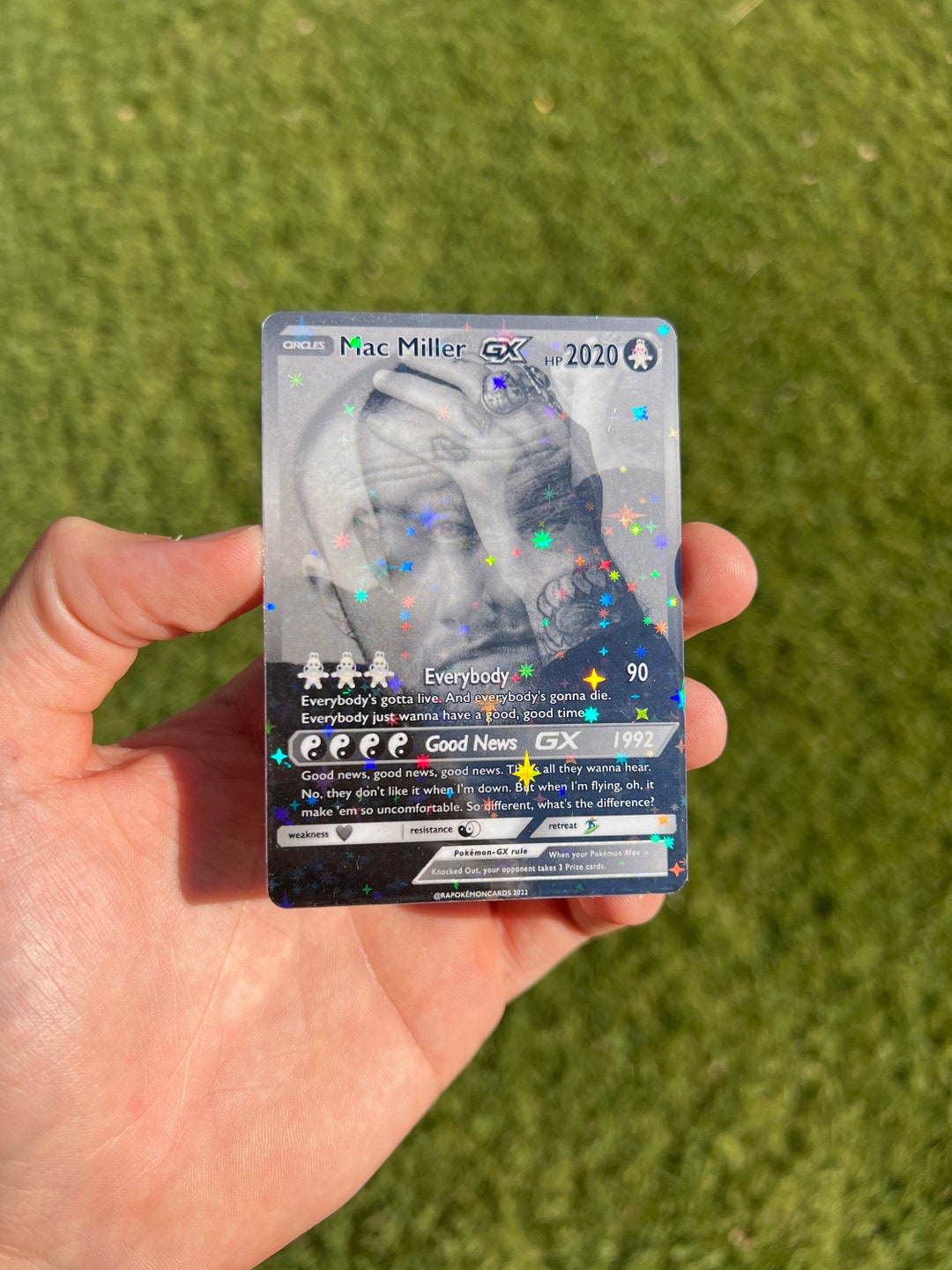 Mac Miller Custom Pokémon Legendary Artist Card - Etsy UK