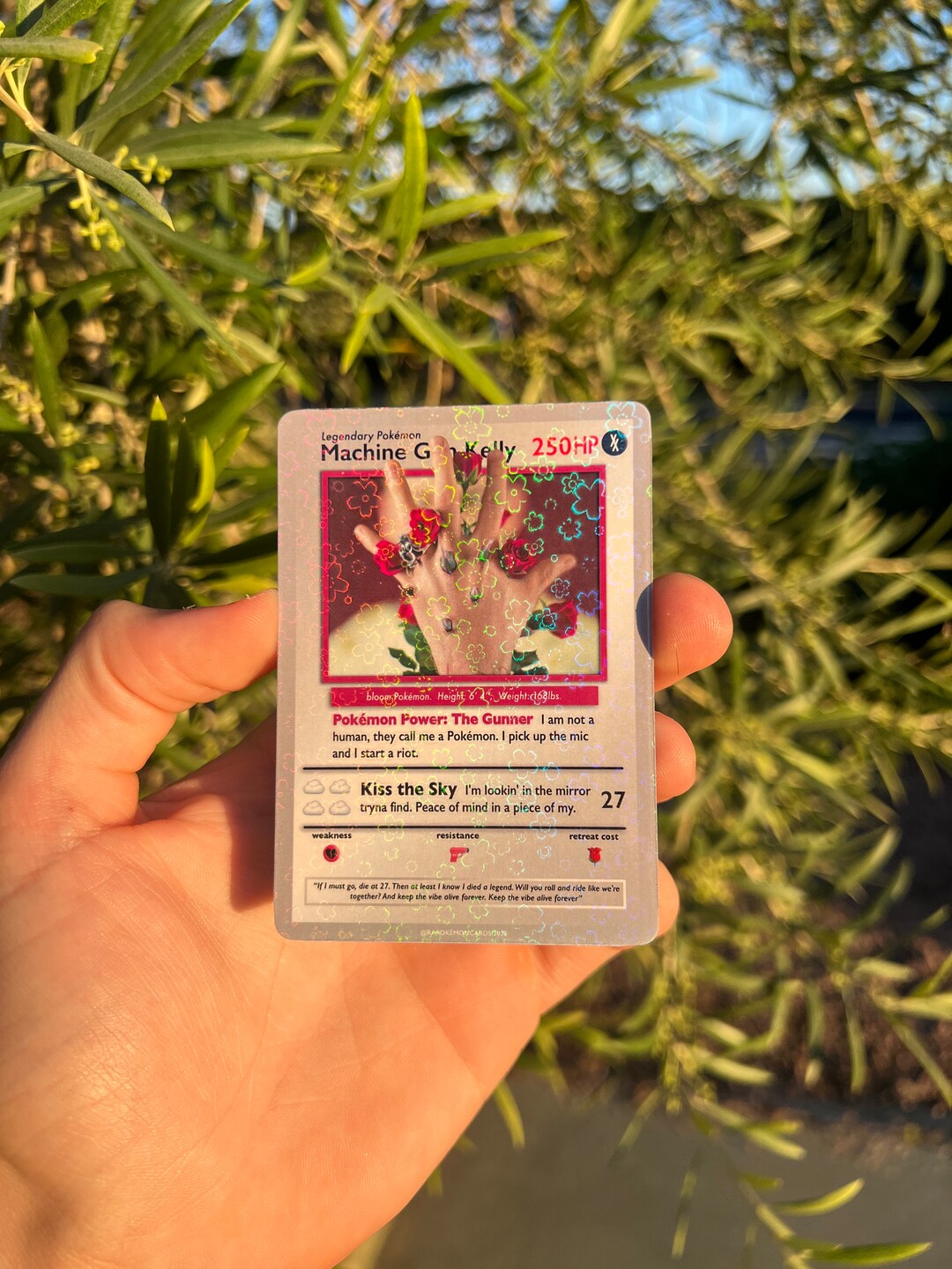 MGK bloom Pokémon Style OG Card - Etsy