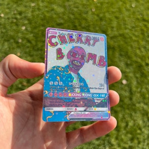Tyler, the Creator cherry Bomb Pokémon Style GX Card - Etsy