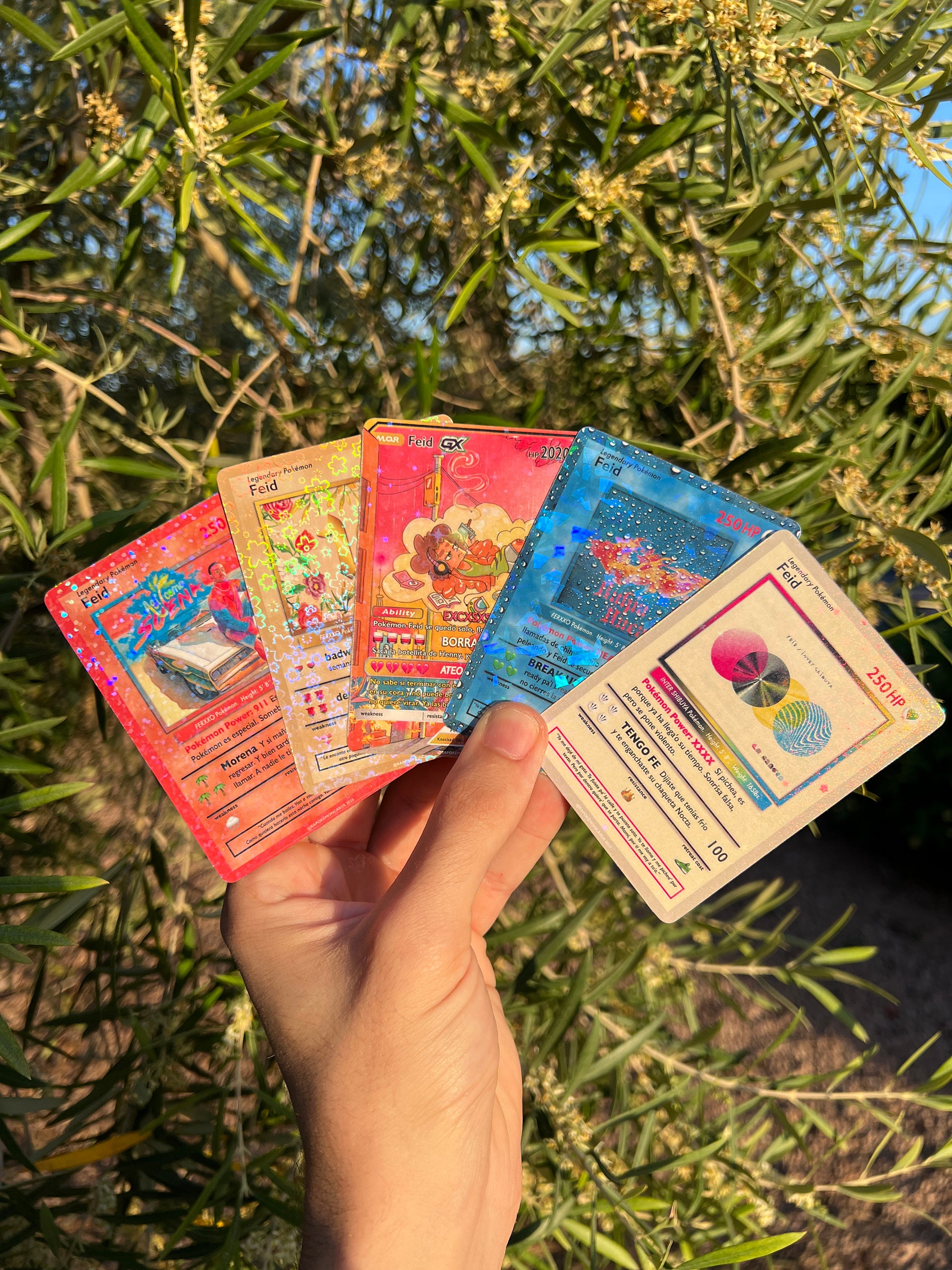 Feid Pokémon Style Cards FULL PACK - Etsy