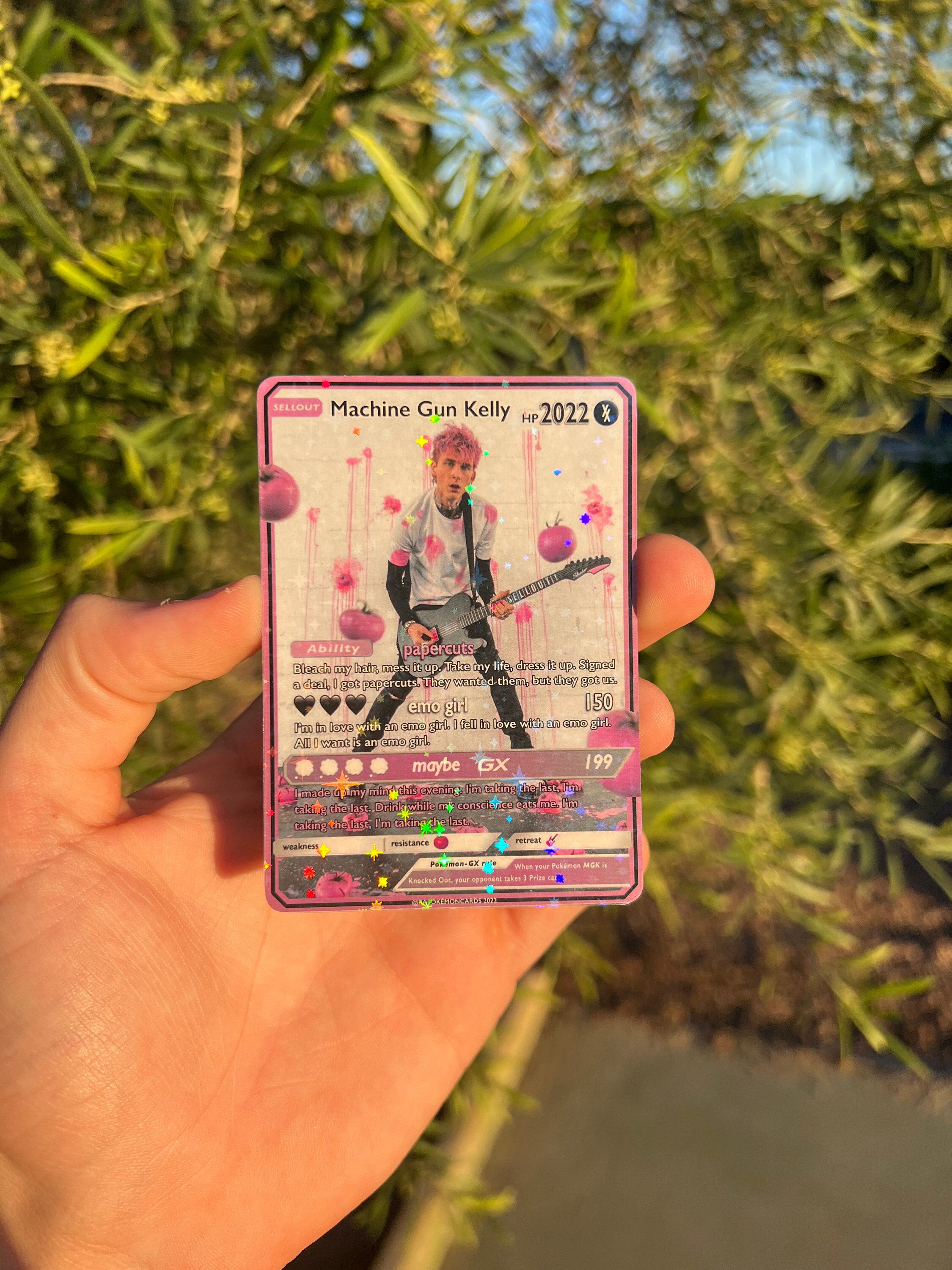 MGK Pokémon Style Cards FULL PACK - Etsy