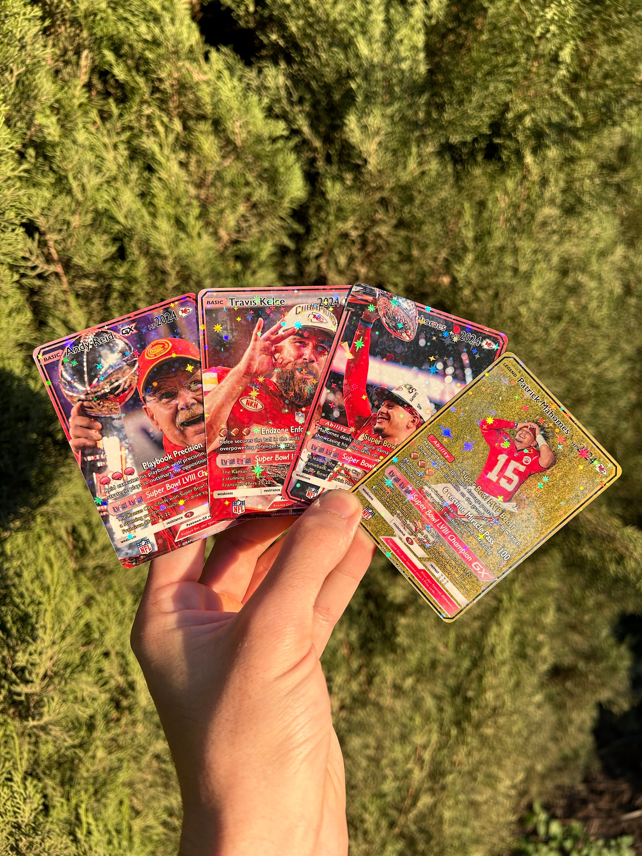 Kansas City Chiefs FULL PACK super Bowl LVIII Champion 2024 Pokémon ...