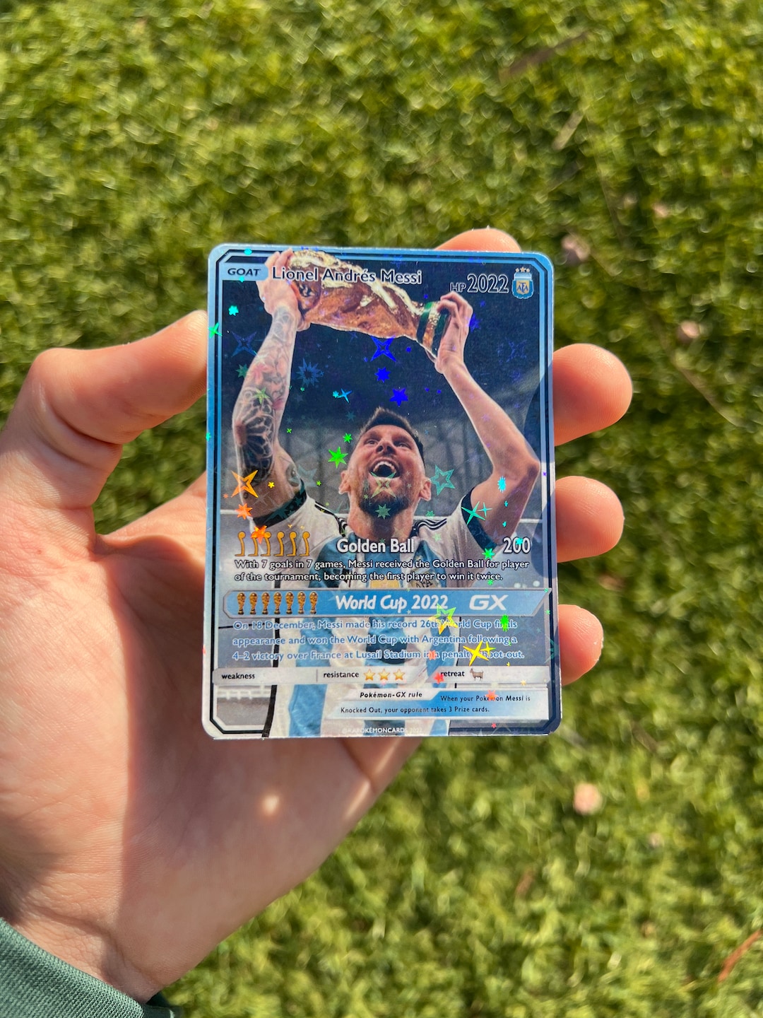 Leo Messi World Cup Custom Pokemon Card - Etsy