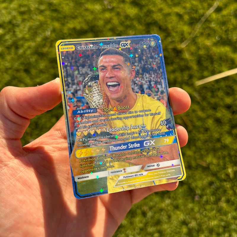 Ronaldo Signed Card - Etsy UK