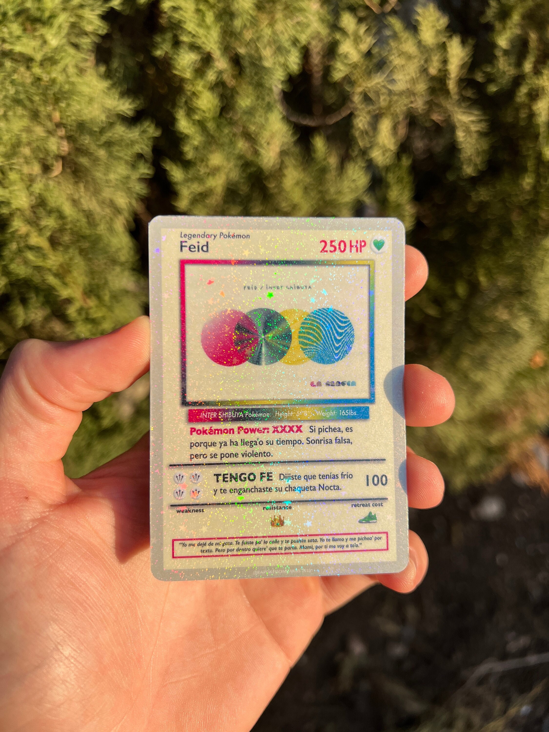 Feid inter Shibuya the Mafia Pokémon Style OG Card - Etsy