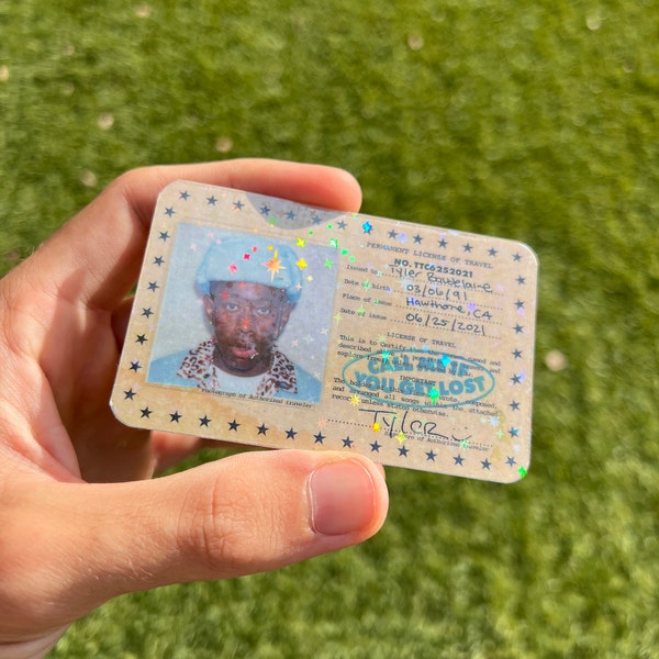 Tyler, the Creator Driver's License and Pokémon Style GX Card PACK - Etsy