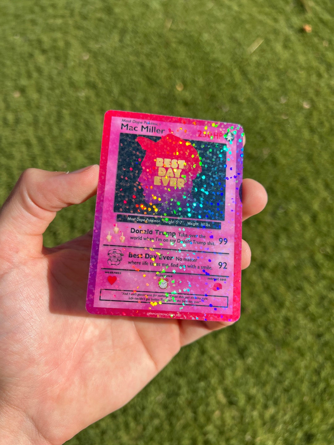 Custom Pokémon Hip Hop Legendary Artist Card - Etsy