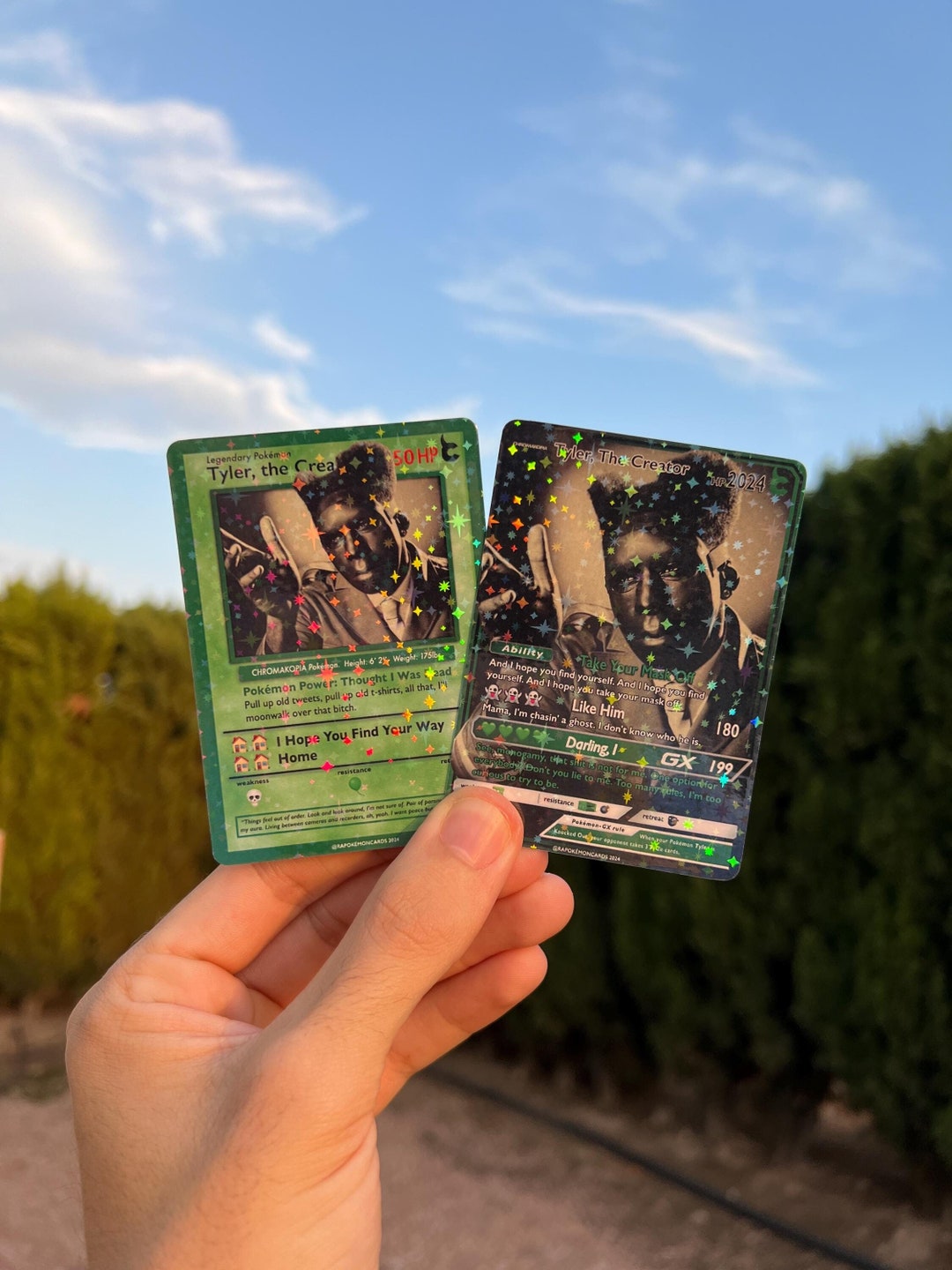 Tyler, the Creator chromakopia Pokémon Style PACK Cards - Etsy