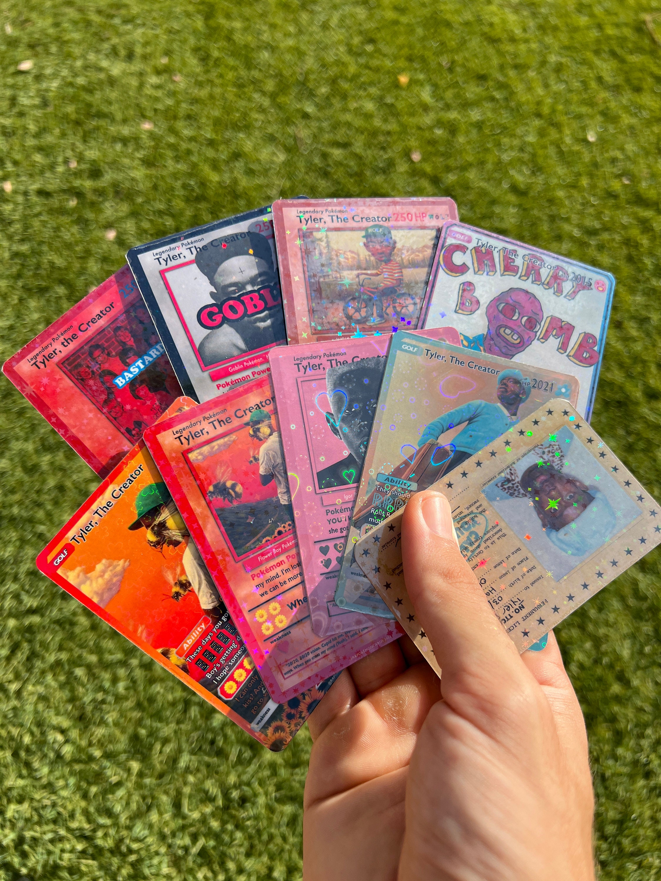 Tyler, the Creator full Discography Pokémon Style PACK Cards - Etsy