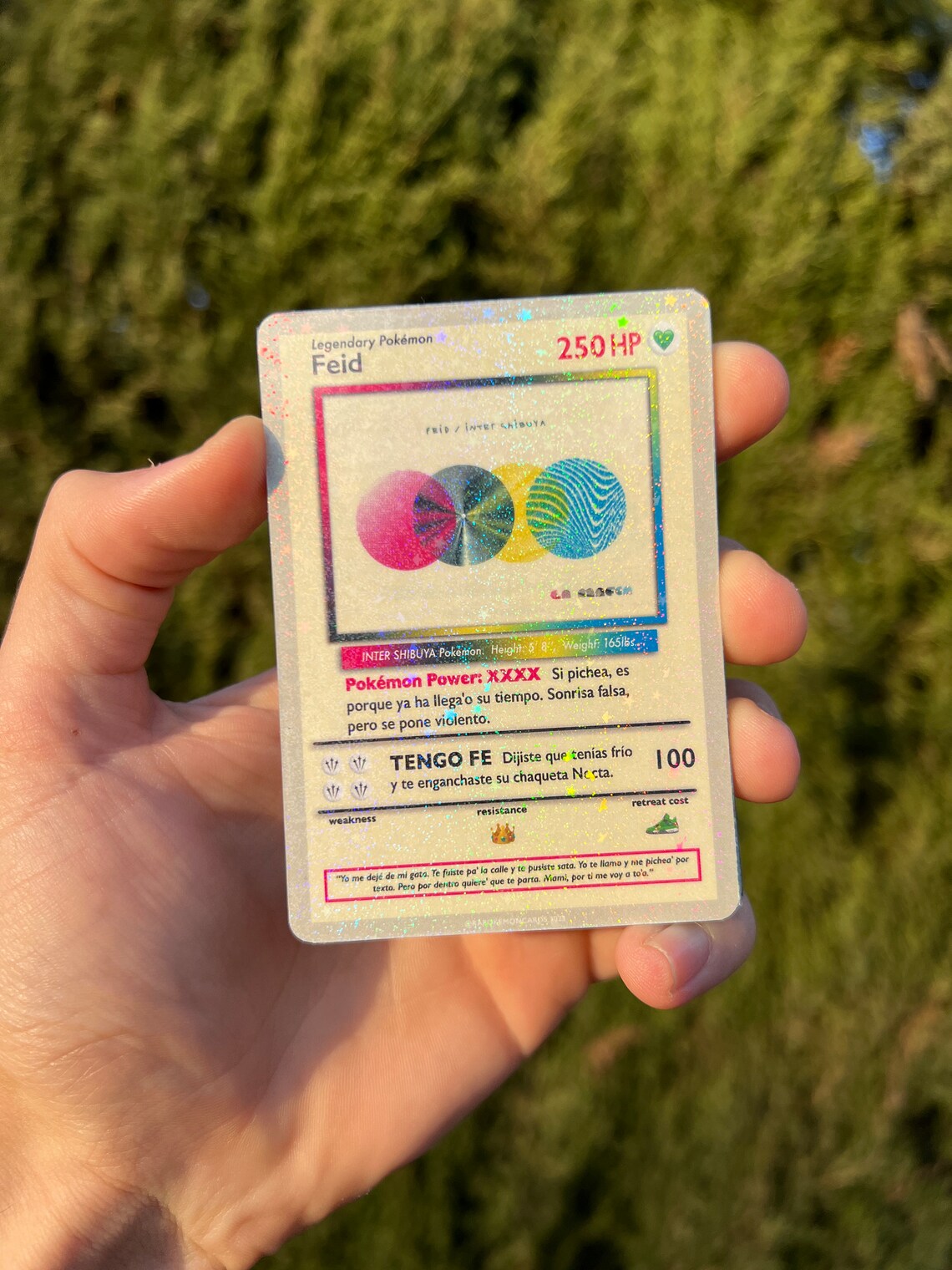 Feid inter Shibuya the Mafia Pokémon Style OG Card - Etsy