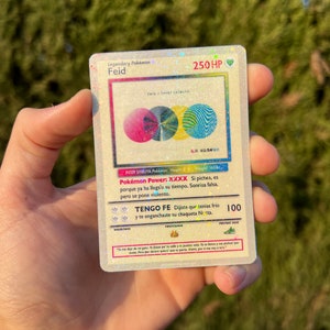 Feid inter Shibuya the Mafia Pokémon Style OG Card - Etsy