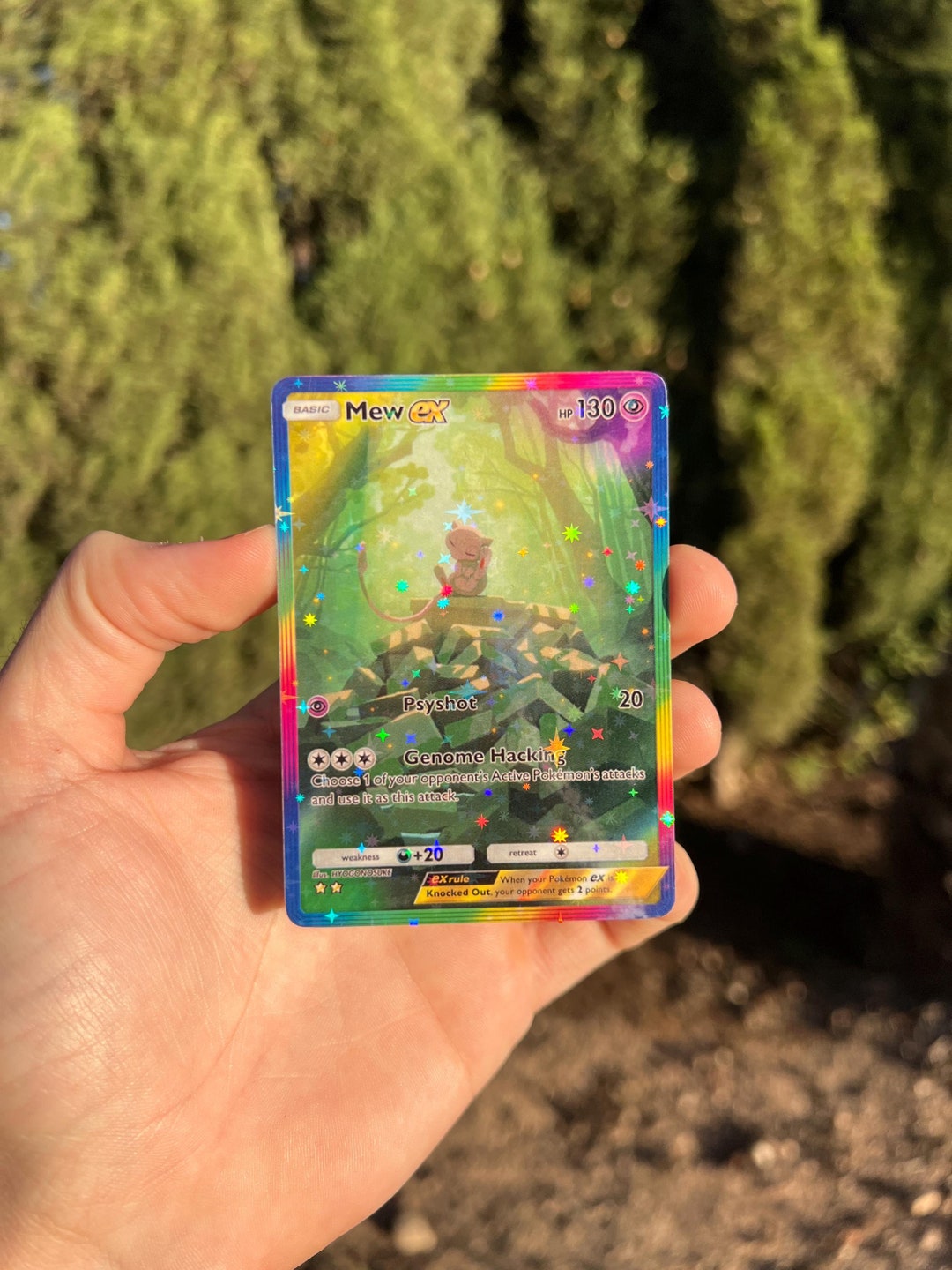 Custom Mew Pokémon TCG Pocket App Card Replica - Etsy