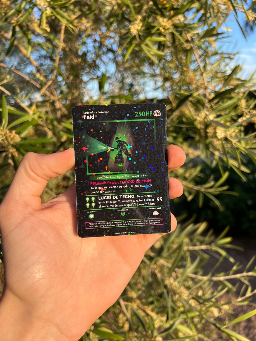 Feid mor, Don't Be Afraid of the Dark Pokémon Style OG Card - Etsy