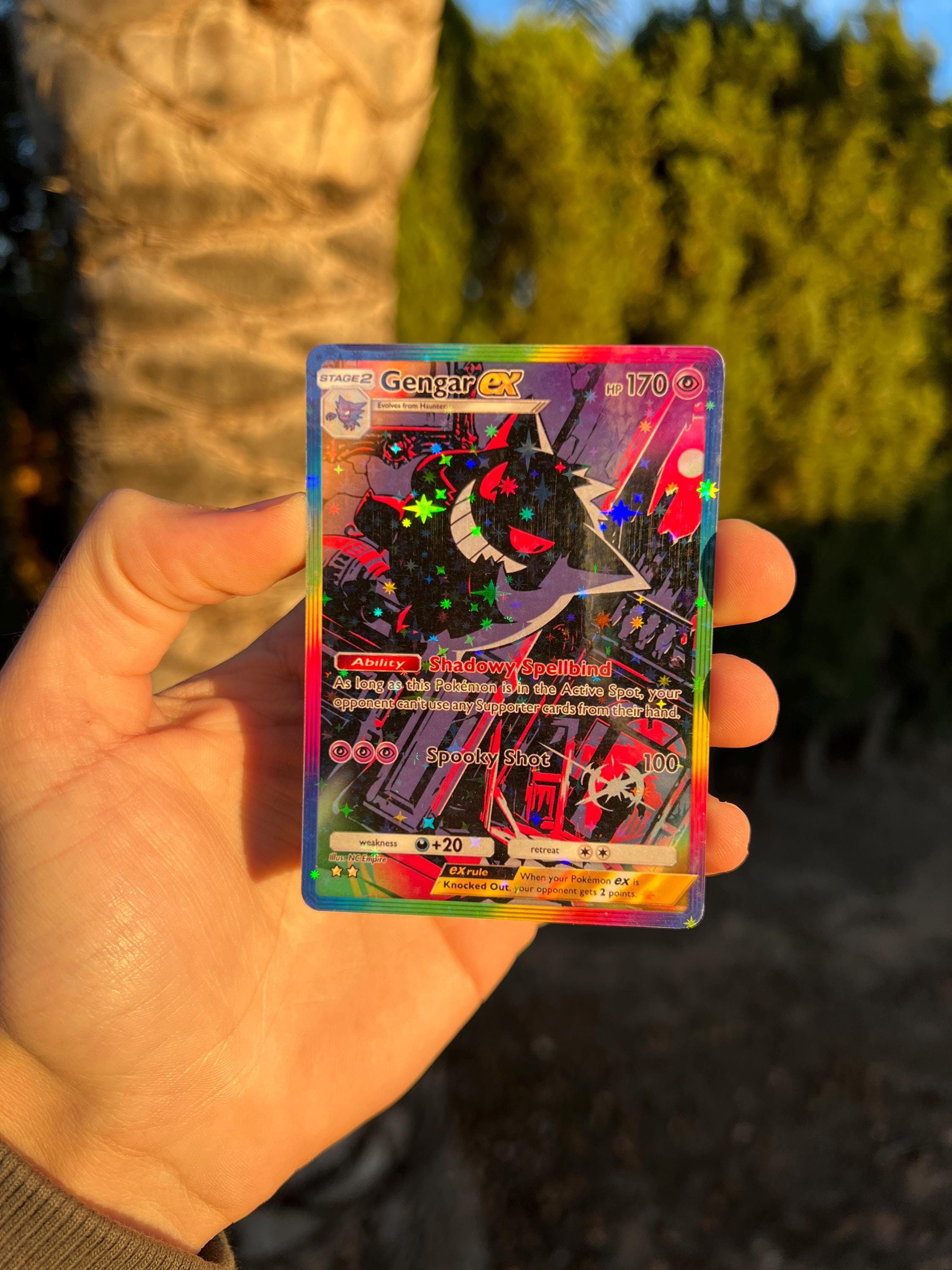 Custom Gengar Pokémon TCG Pocket App Card Replica - Etsy