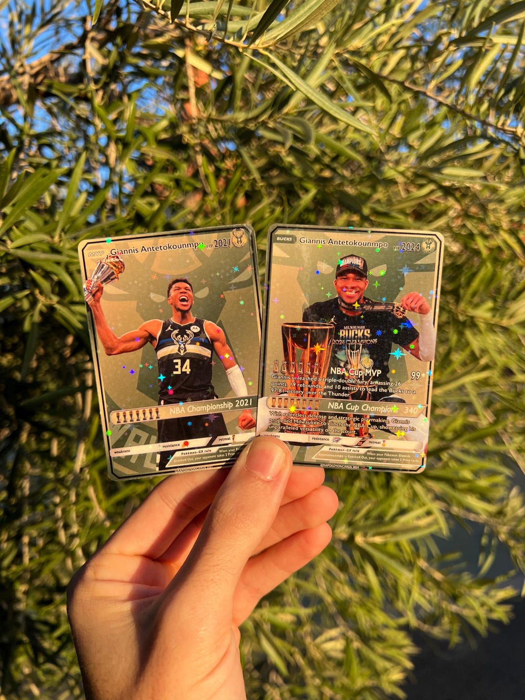Giannis Antetokounmpo nba Pack Pokémon Style GX Cards - Etsy
