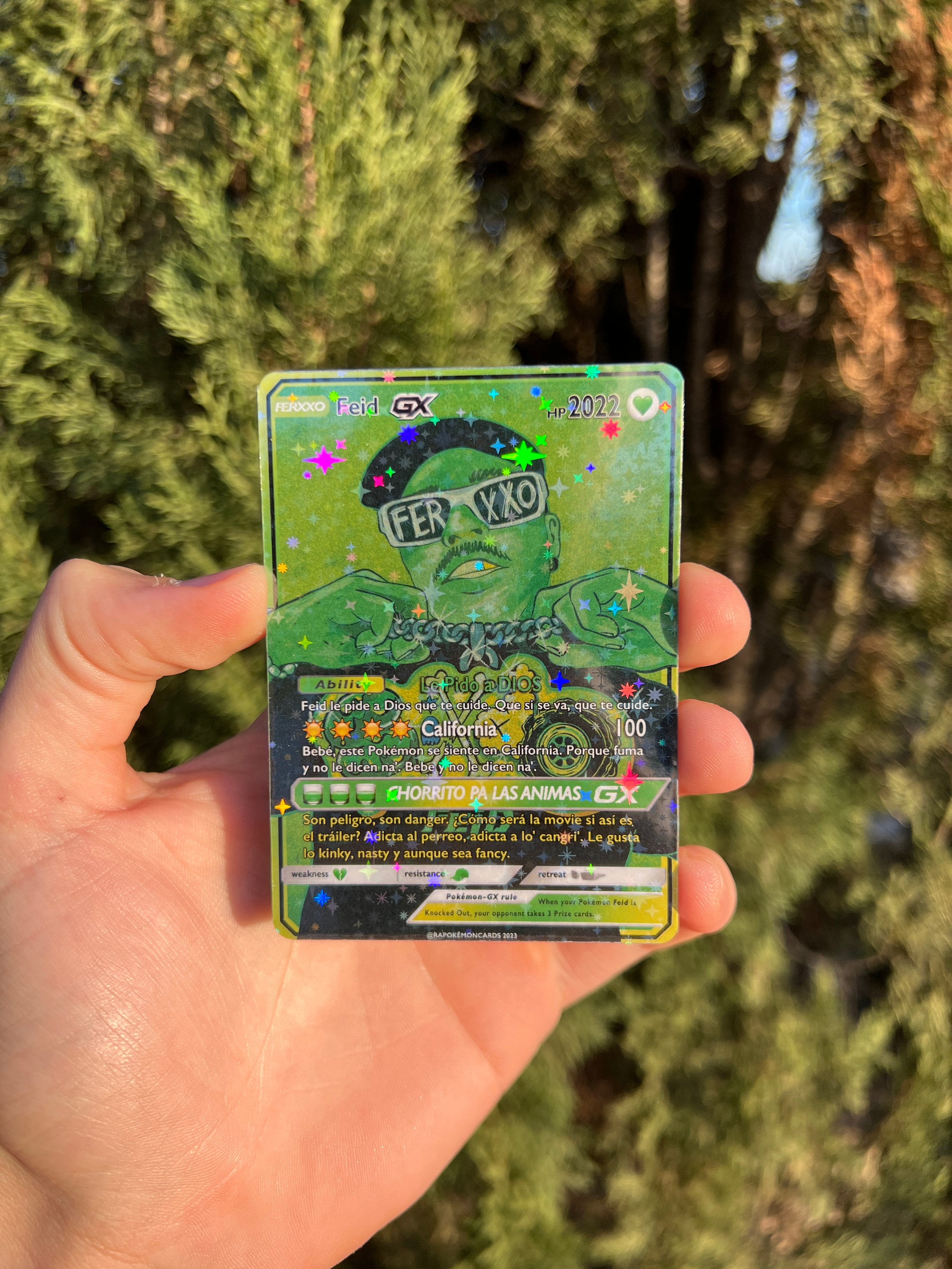 Feid sixdo Pokémon Style GX Card - Etsy