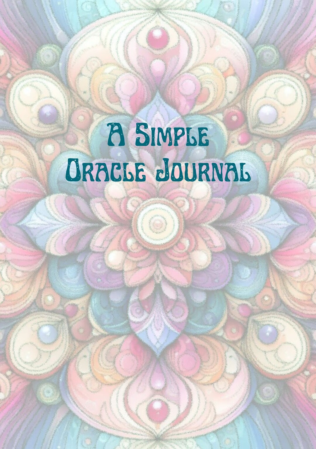 A really Simple Tarot and Oracle Deck Journal Sized for A5 & Letter. - Etsy