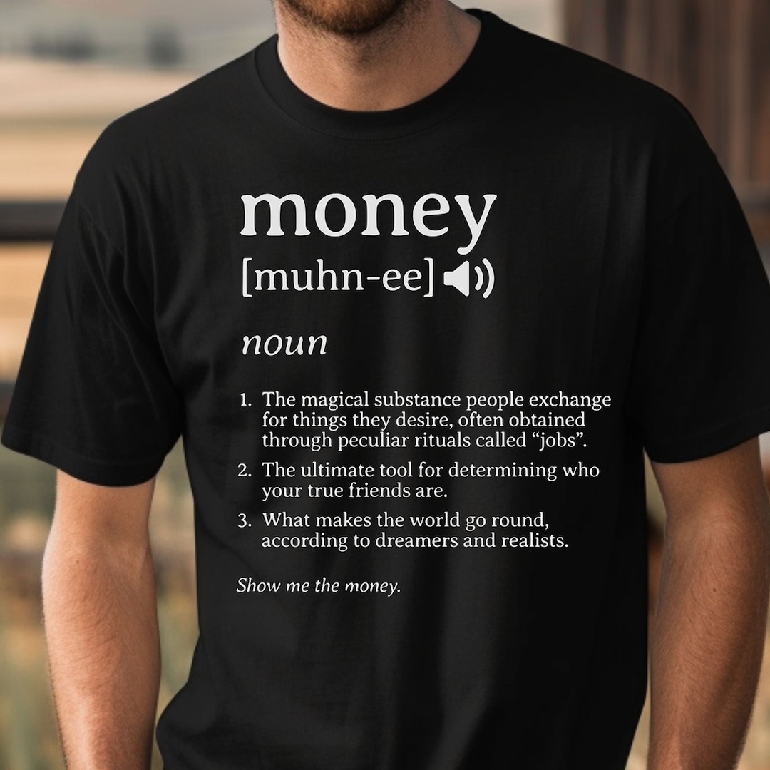 Cash Stack Graphic T-shirt, Inspired Shirt, Money Print T-shirt, Wealth ...