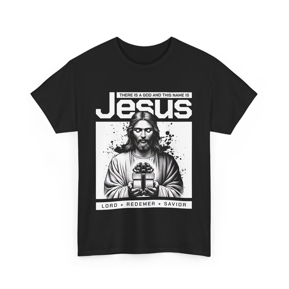 Inspirational Christian Faith Graphic Tee, Jesus is King Tshirt, Church ...