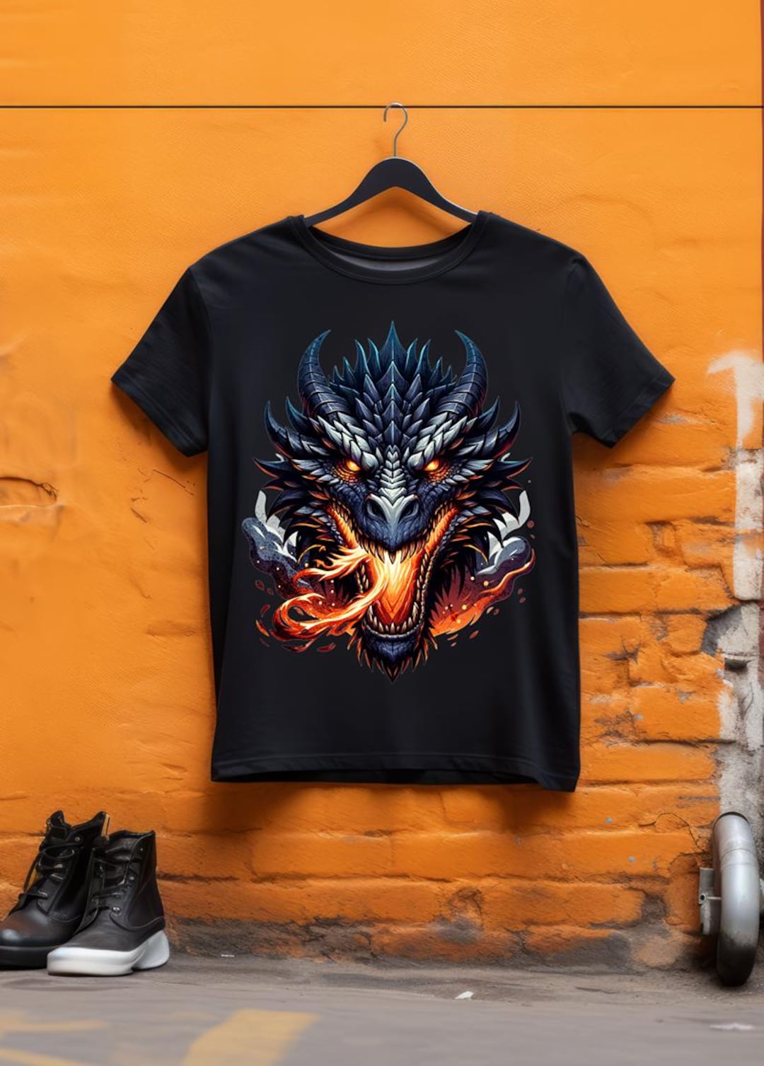 Dragon Tee T-shirt, Mythical Creature Shirt, Unisex Graphic Top ...