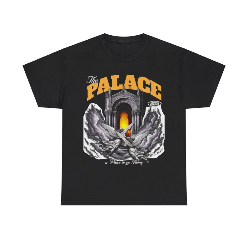 The Palace Graphic T-shirt, Soft Cotton Palace Graphic Tee, High ...