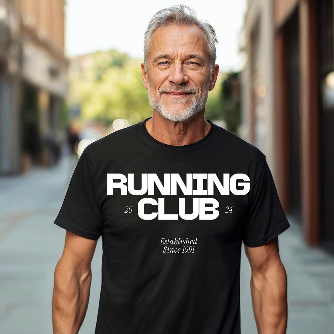 Running Club T-shirt, Motivational Runner's Tee, Fitness Enthusiast ...