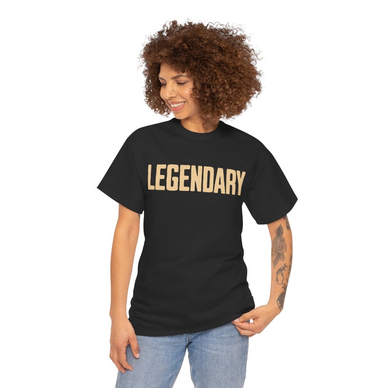 Legendary Graphic Tee, Iconic Legend Graphic Tee, Funny Dad Birthday ...